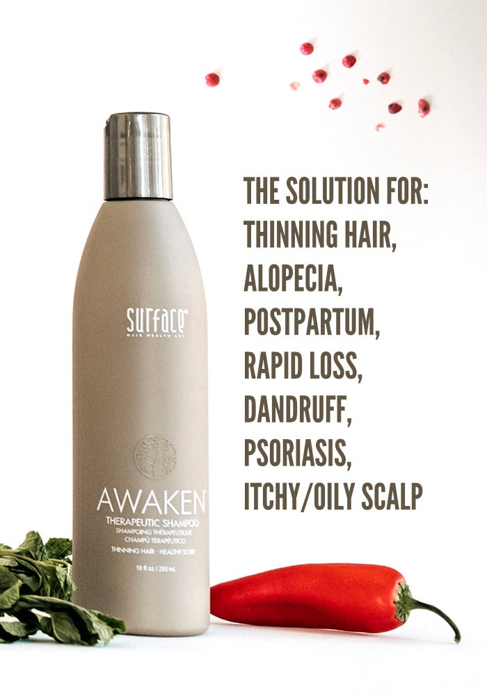 SURFACE Awaken Therapeutic Shampoo Embellished Home and Beauty